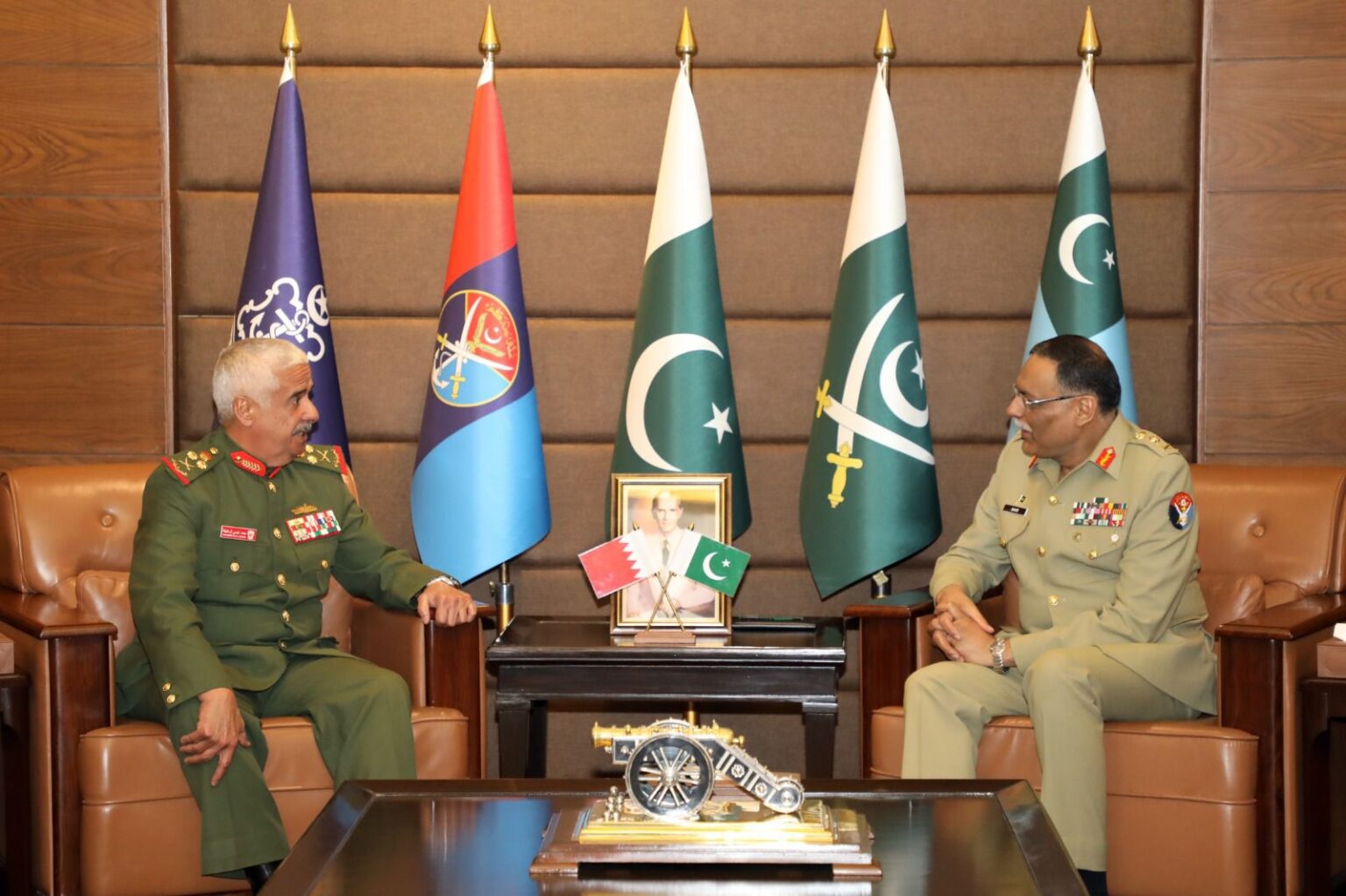 H.R.H General Sheikh Mohammed Bin Isa Bin Salman Al Khalifa, Commander ...