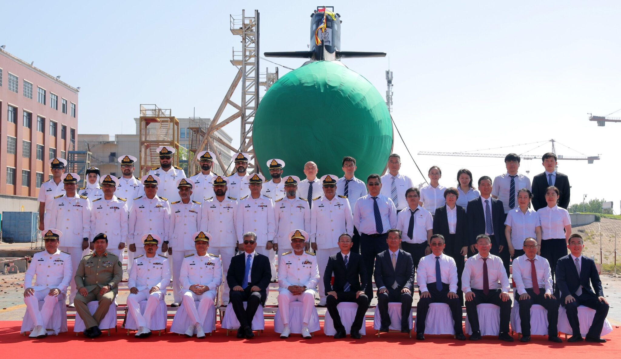 PAKISTAN NAVY LAUNCHES THIRD HANGOR CLASS SUBMARINE IN CHINA. - Media ...